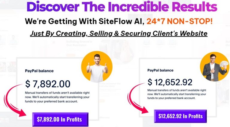 SiteFlow AI Review: Ideas into Stunning Websites with AI Magic
