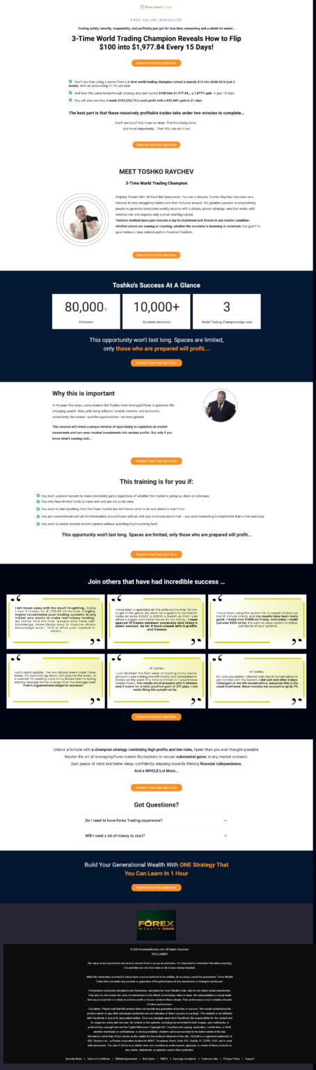 Forex Wealth Code Review | A Helpful Trading Tool?