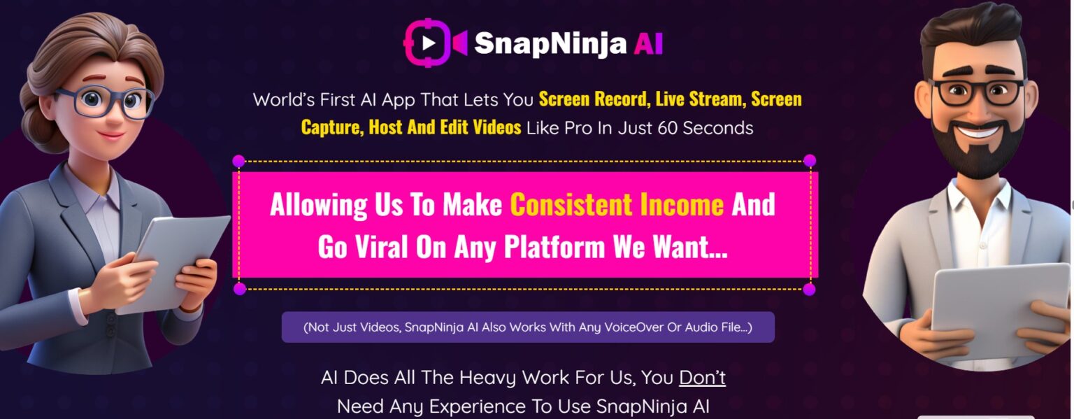 SnapNinja AI Review | Abhijit Saha’s Video Suite Tool